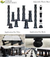 China Flooring Accessories Everjade Adjustable Raised Floor Paving Tile Support Pedestals for sale