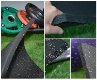 China Anti-slip Gym Rubber Floor Mat Essential for Composite Natural Home Gym Flooring Tiles for sale