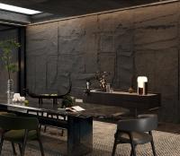 China Modern Style Lightweight Stone Wall Panels PU Faux Stone Veneer Panels for Wall Decor for sale