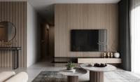 China 3D Boards Wood Plastic Composite WPC PVC Wall Panel for Household Interior Wall Decor for sale