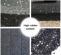 China Click System Gym Flooring Rolls with 85% SBR and 15% EPDM Material 5mm/15mm/20mm/25mm for sale