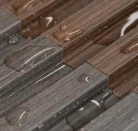 China Interior Decoration Fluted Wall Panels Wooden Grain Design and Textured Wooden Grains for sale