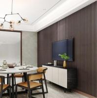China Interior Decoration Fluted Wall Panels Wooden Grain Design and Textured Wooden Grains for sale
