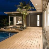 China Traditional Design Style Waterproof Fire Resistant WPC Decking Board with Corner Kits for sale