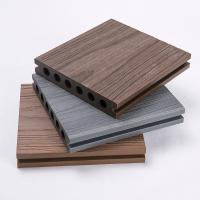 China Environmentally Friendly Embossed Wood Surface Composite Decking for Garden and Patio for sale