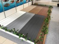 China Wood Plastic Composite Decking For Garden Landscaping Density 1.3%-1.4% for sale