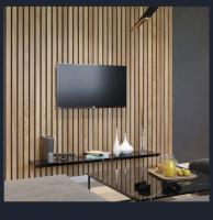 China Studio Office Soundproofing Acoustic Wall Panel with MDF PET Polyester Fiber Material for sale