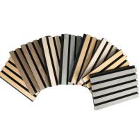 China Fire-Resistant Home Theater Acoustic Foam Wood Wall Board with Glue Installation for sale
