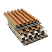China Other Wall Board PVC Wall Decor Interior Slat WPC Wall Panel with Customized Size 192*11mm for sale