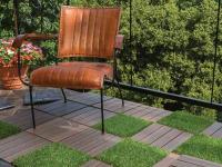 China 300x300x22/25mm Size Interlocking Decking Tiles with Wood-Plastic Composite Flooring for sale