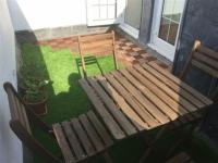 China 300x300x22/25mm Size Interlocking Decking Tiles with Wood-Plastic Composite Flooring for sale