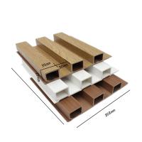 China Customized Size PWC Wall Paneling Plastic Sheet de PVC Efecto Madera for SPC Wall Panel for sale