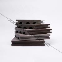 China Park Decking Solution Co-extrusion WPC Plastic Wood Floor with and 1.3%-1.4% Density for sale