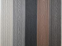 China Outdoor Deck Boards with Solid Co-Extruded Design Long-Lasting and Low Maintenance for sale