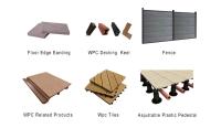 China Outdoor Waterproof Deck Patio Decking Wooden Plastic Composite Outdoor Floor for sale
