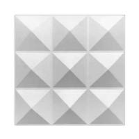 China Luxury Living Room TV Background 500mm*50mm PVC 3D Wall Panel with Modern Design for sale