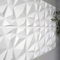 China 2023 High Gloss PVC 3D Wall Panel for Luxury Living Room TV Background at Direct for sale