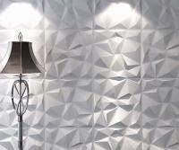 China 2023 High Gloss PVC 3D Wall Panel for Luxury Living Room TV Background at Direct for sale