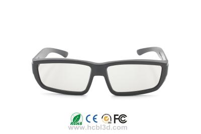 China Passive 3D Glasses Model A66 - 145×150×45mm ABS Frame with 0.26-0.40mm Lens for Big Screen Format for sale