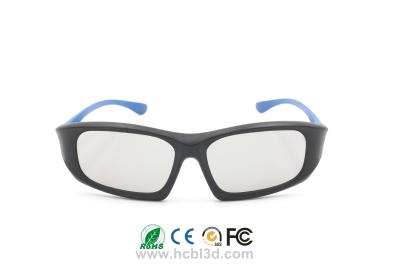China Customized Polarized 3D Glasses for Cinemas - 163×152×42mm Size, 15.1g Weight with 0.2-0.4mm Lens Options for sale