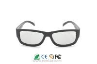 China Passive Polarized Cinema 3D Glasses - 152×152×41mm Size, 21.25g Weight with 0.26mm/0.4mm Lens Options for sale