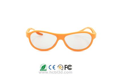 China Disposable Passive 3D Glasses G05 with 155×158×48mm ABS Frame and 0.26-0.40mm Lens Thickness for sale