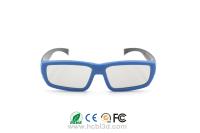 China Kid-Size 3D Glasses A68 with Recyclable Polarized Lenses 0.26-0.40mm Thickness 135×145×38mm Frame for sale