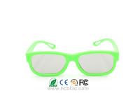 China Plastic Frame 3D Cinema Glasses - 140×150×43mm Size, 14.9g Weight, ABS Material with Custom Logo Printing for sale