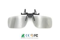 China Rimless Clip-On 3D Glasses Model A23 - Metal Frame, 137×37mm Size, 0.72mm/1.00mm Lens Options for sale