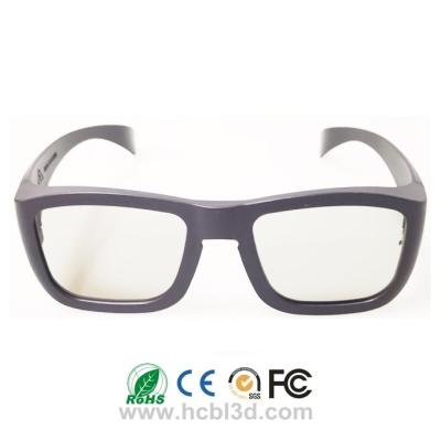 China HS008B Linear Polarized Passive 3D Glasses for Kids - ABS Frame 142×130×50mm 11.8g Weight for sale
