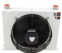 China AH1418-CA Hydraulic Air Cooler Oil Cooler Radiator 1380rpm 1550rpm for sale