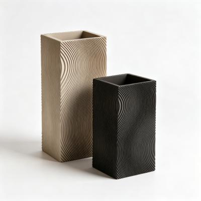 China Eco Friendly PLA Decoration 3d Print Customizable Modern 3d Print Vase Model for sale