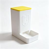 China Automatic Gravity Feeding Desktop 3D Printed Pet Accessories, Small Dog Cat Bowl With Food Storage Function for sale