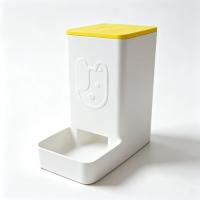 China Automatic Gravity Feeding Desktop 3D Printed Pet Accessories, Small Dog Cat Bowl With Food Storage Function for sale