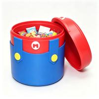 China Mario Inspired 3d Printing Service  Office Supplier Dual Use Office Desk Pen Holder for sale