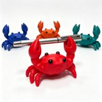 China Cartoon 3d Printing Service Officeworks Crab Shaped Multi Color Pen Holder Organizer for sale