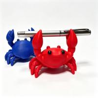 China Cartoon 3d Printing Service Officeworks Crab Shaped Multi Color Pen Holder Organizer for sale
