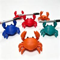 China Cartoon 3d Printing Service Officeworks Crab Shaped Multi Color Pen Holder Organizer for sale