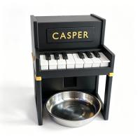 China Vintage Upright 3D Printed Pet Accessories Personalized Piano Slow Food Dispenser for sale