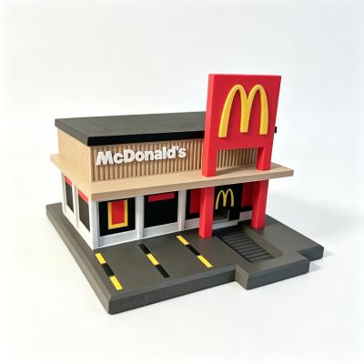 China Store Shaped 3D Printed Custom High Impact Resistance Large Capacity 3D Printed Tray for sale