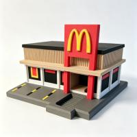 China Store Shaped 3D Printed Custom High Impact Resistance Large Capacity 3D Printed Tray for sale