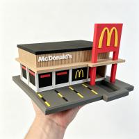 China Store Shaped 3D Printed Custom High Impact Resistance Large Capacity 3D Printed Tray for sale