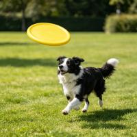 China Smooth Edged  3d Print Dog Accessories Waterproof Interactive Dog Play Disc for sale