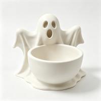 China Hollow Facial Ghost Container, 3D Printed Holiday Decoration for Succulent Plant & Small Ornament Display for sale