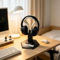 China Warzone Logo Digital 3D Printing Stable Custom Color 3d Print Headset Holder for sale
