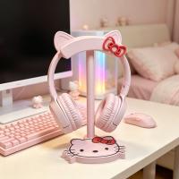 China Decorated Cartoon Household Items To 3d Print Kitty Base Headphone Display Rack for sale