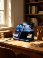 China LED Night Light Charging Station 3 In 1 Organizer Bedroom 3d Printing Products To Sell for sale