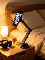 China Smartphone  IPad 3d Print Useful Items Flexible Foldable Edge Desk Clamp Holder for sale