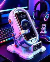 China Futuristic Custom 3d Printing Space Station Car Phone Holder For Vehicle Interior for sale
