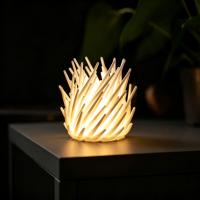 China Customizable Designs 3d Print Light Fixture LED Urchin Spike Ambient Lamp for sale